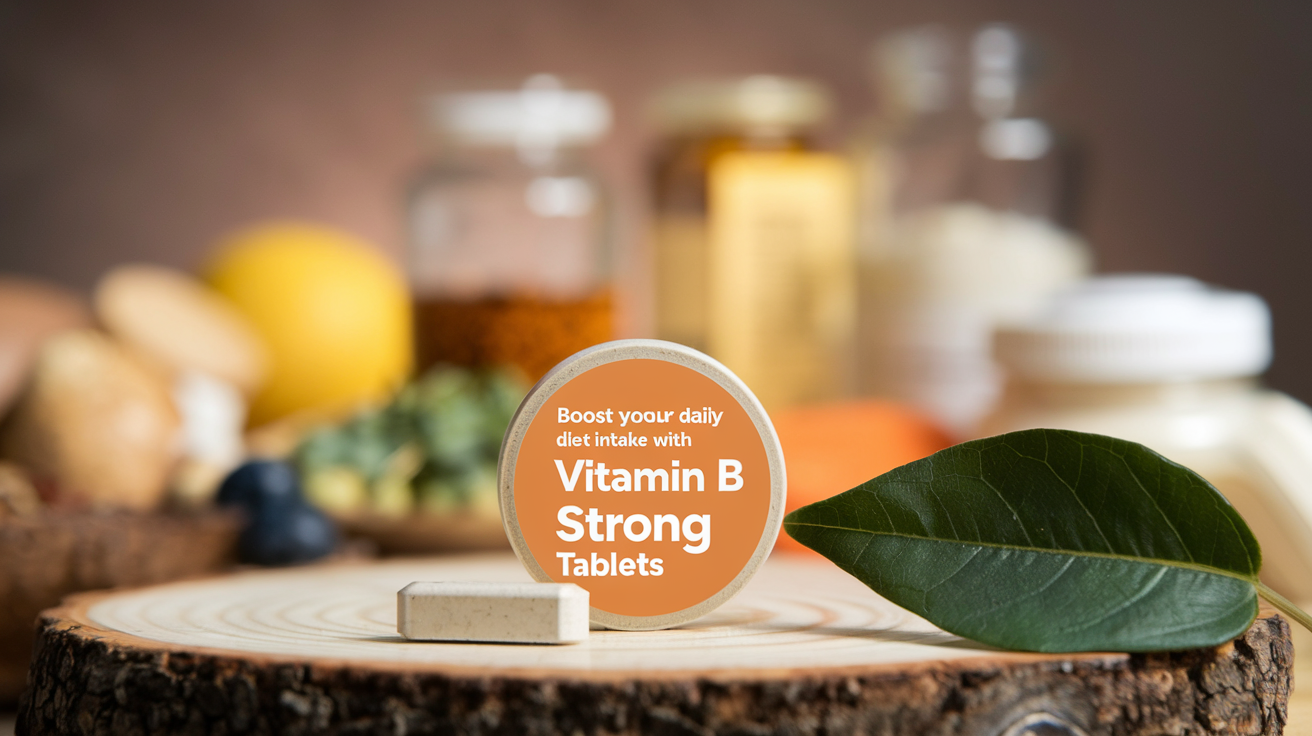 Boost Your Daily Diet intake with vitamin B Compound Strong Tablets ...