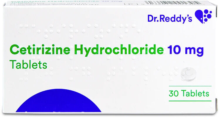 Cetirizine 10mg Hayfever Tablets - 30 Count | Non-Drowsy Allergy Relie ...