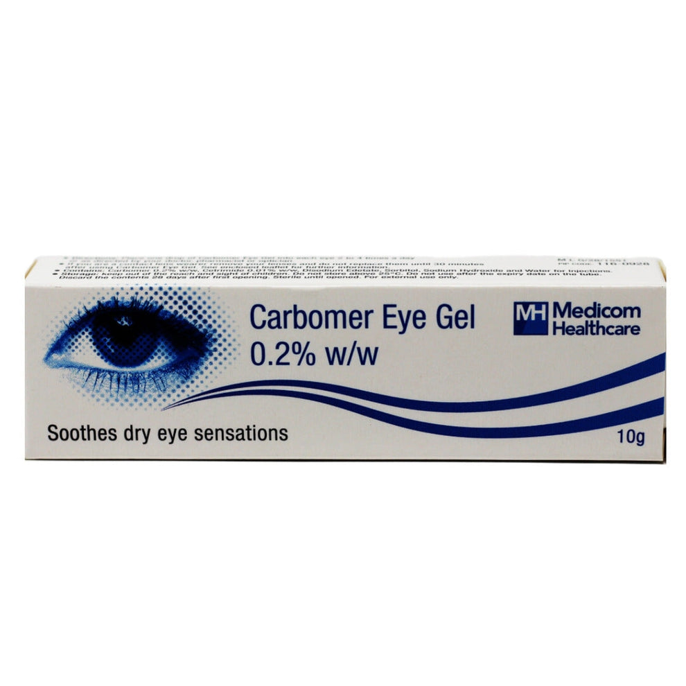 Carbomer Eye GEL 10g - MULTIBUY SAVINGS UK GSL[10g Tube ...