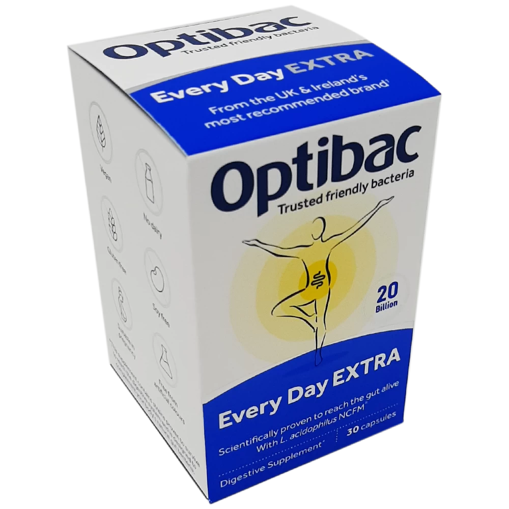 Optibac Every Day Extra 30 Capsules – TheChemistOnline