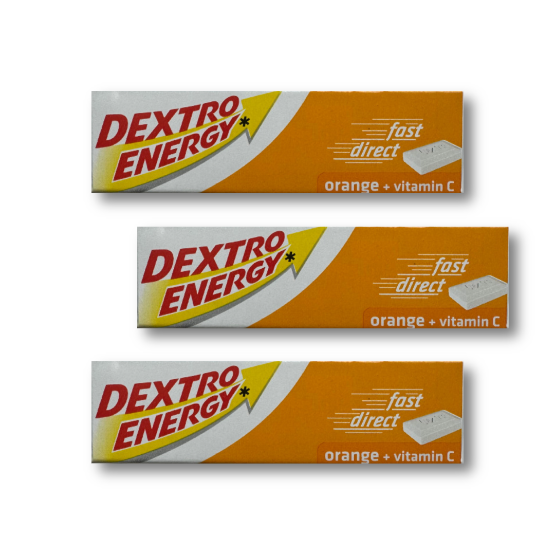 Dextro Energy Dextrose Glucose Fast Acting Tablets Orange 47g X3 ...