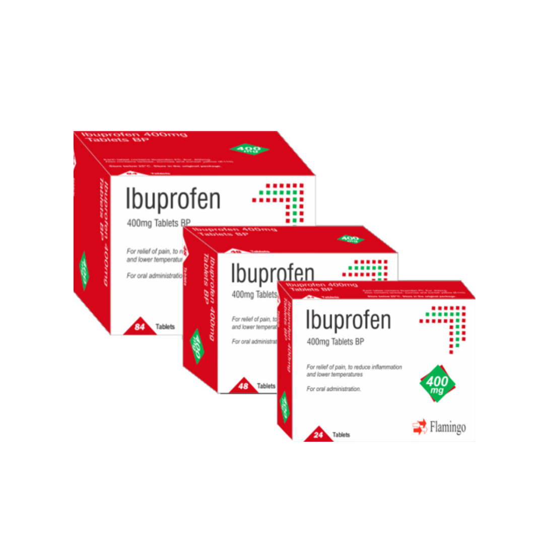Ibuprofen 400mg Anti Inflammatory Tablets 84 - Pain relief (MAX 1 ...