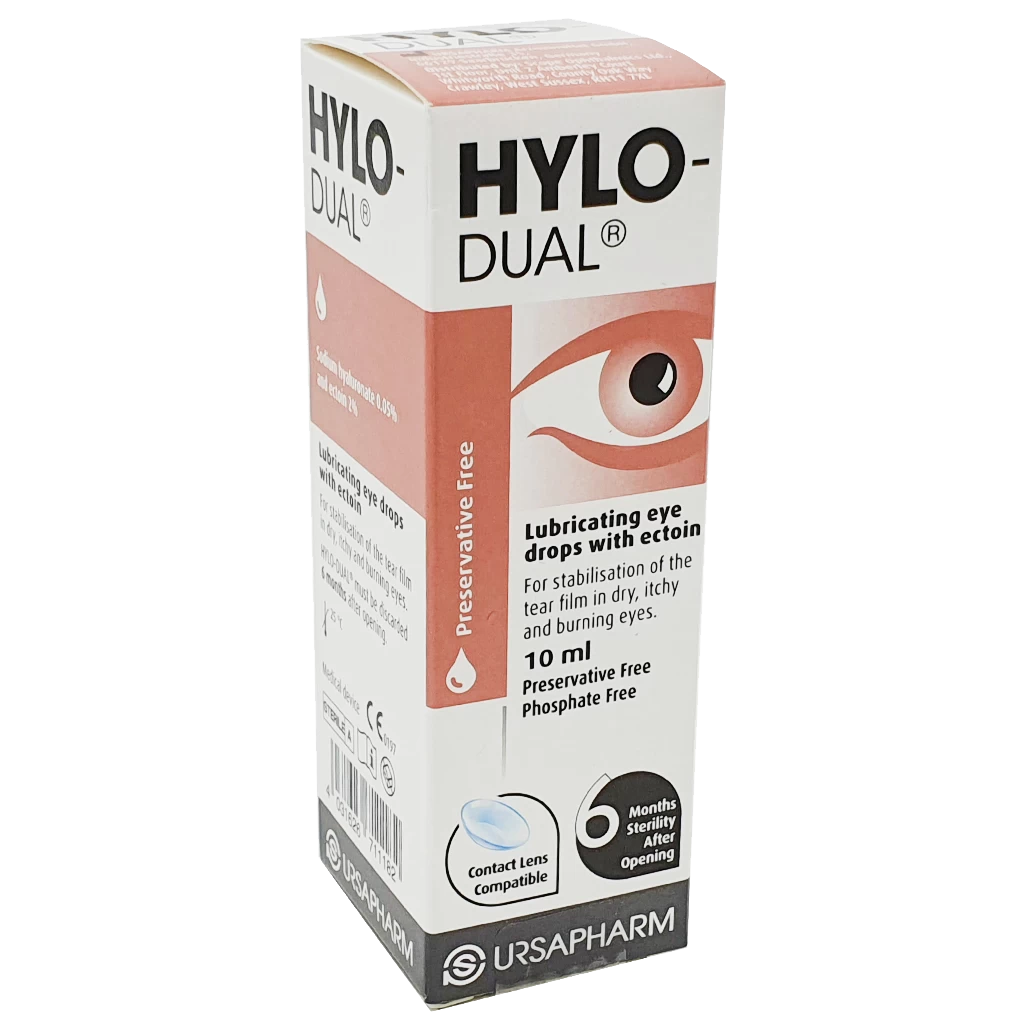 Hylo-Dual Preservative Free 10ml – TheChemistOnline
